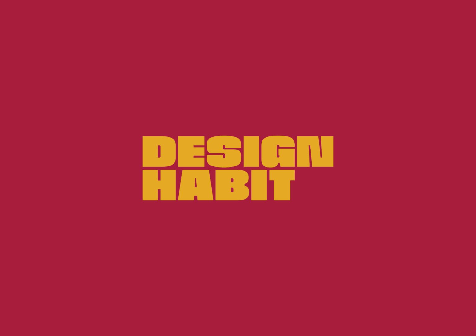 Design Habit Branding Proposals - pulakb.com