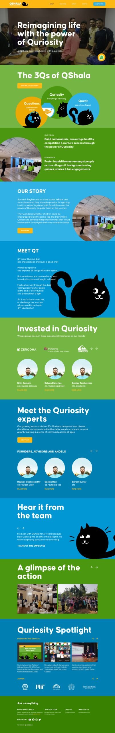 QShala Website - pulakb.com